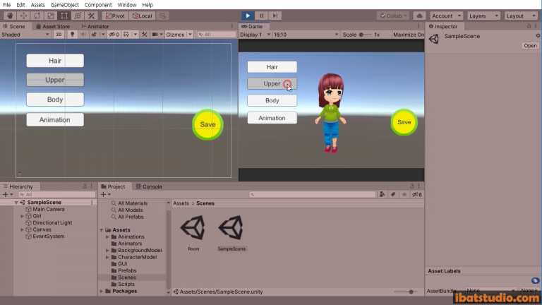 유니티 게임 만들기 - 이 동영상 강좌로 쉽게 배우세요 - BatStudio