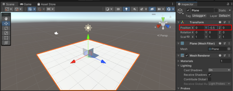 유니티 강좌 - 점프하는 큐브 만들기 - BatStudio